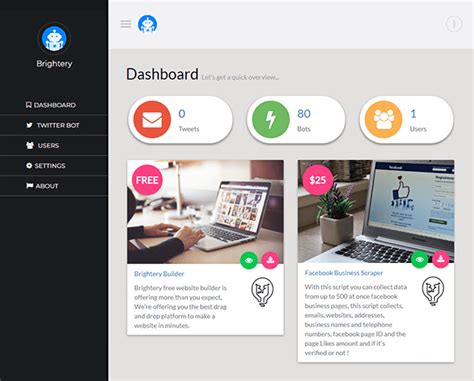 Brightery Latest Twitter Bot Php Script Inkthemes