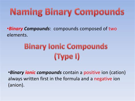 Ppt Naming Simple Compounds Powerpoint Presentation Free Download