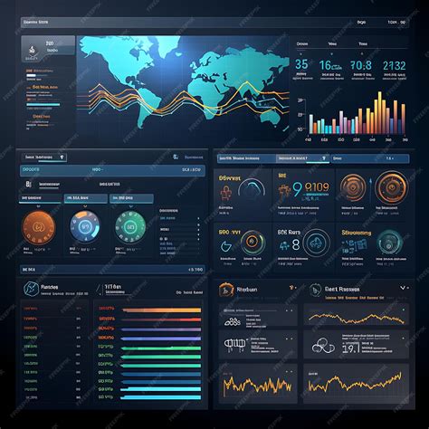 premium photo web dashboard algorithmic trading dashboard with