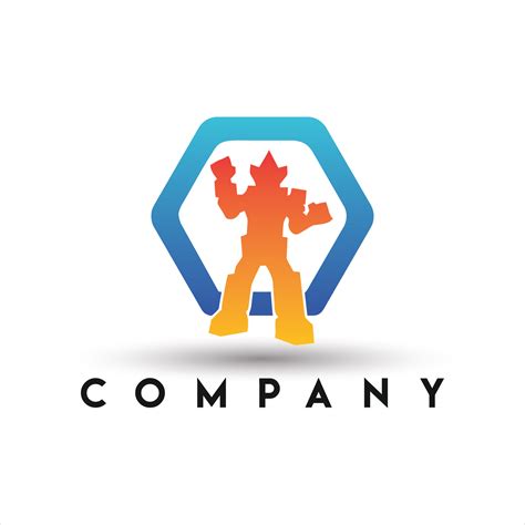 Robot Creator Logo 19863739 Vector Art At Vecteezy