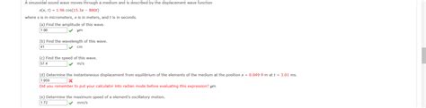 solved s x t 1 96cos 15 3x−880t vhere s is in micrometers