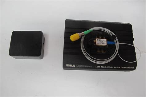 ILX Lightwave LDM 4980 Series Laser Diode Mount With Thorlabs FPL1053P