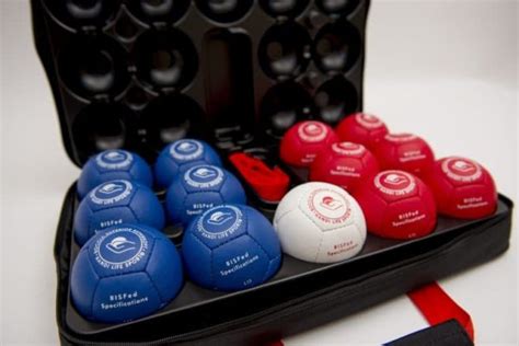 Superior Super Soft Boccia Set In Boccia Case Or Backpack