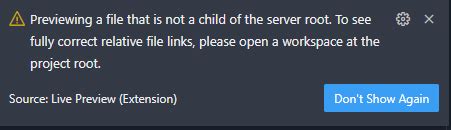Livepreview Notifyonopenloosefile Is Not Respected When Navigated To