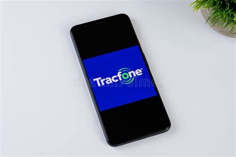 Tracfone My Account App Logo On A Smartphone Screen Editorial Photography Image Of Account