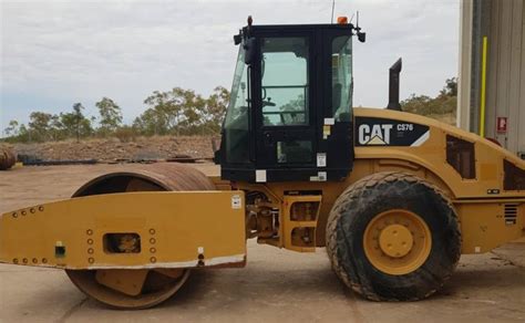 Equipment Focus Caterpillar Roller Compactor Cs