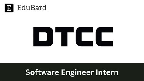 DTCC Software Engineer Intern Apply Now