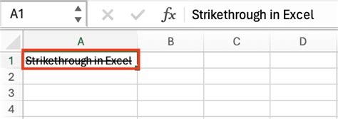 Mac Strikethrough In Excel Step By Step Shortcut Guide Myexcelonline