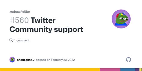 Twitter Community Support · Issue 560 · Zedeus Nitter · Github