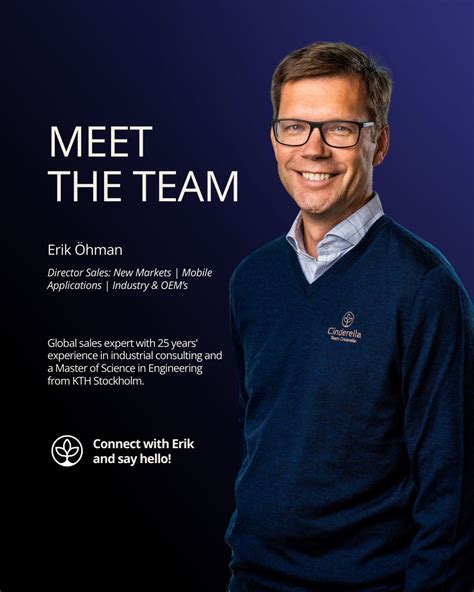 🇳🇴 I Dag Blir Du Bedre Kjent Med Erik Ohman Director Sales Med Ansvar