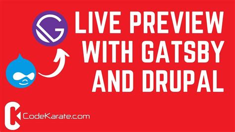gatsby live preview with drupal and gatsby cloud daily dose of gatsby