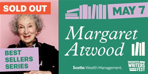 Margaret Atwood In Conversation With Ian Williams Vancouver Writers Fest