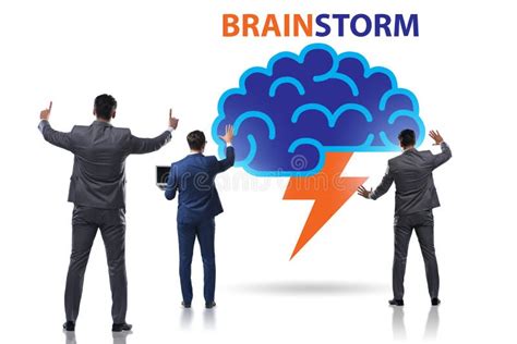 Brainstorming Concept As A Way Of Finding Solutions Stock Image Image Of Management Planning
