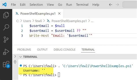 Check If Powershell Variable Is Null And Set Empty Value