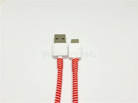 Data Cable With Spiral Cable Protector Spiral Protector Data Cable Or