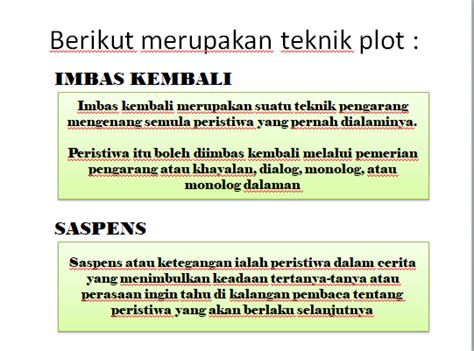 Teknik Plot