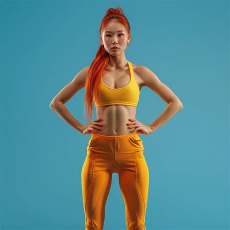 Premium Photo Gym Clothes Strong Muscle Fitness Person Workout In Gym