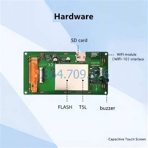 Dwin modul LCD màn hình LCD IPS TFT Độ phân giải 5 inch 720 1280 màn hình cảm ứng điện dung