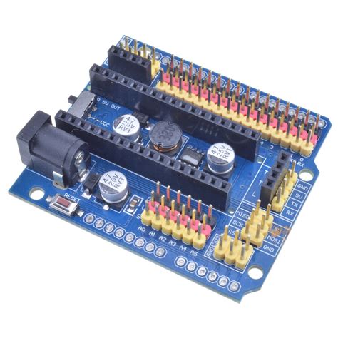 For Arduino Nano V30 Io Expansion Board Micro Sensor Shield Uno R3 Leonardo Ebay