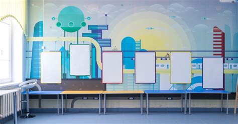 Оформление начальной школы №1241 Фотографии коридоров и рекреаций