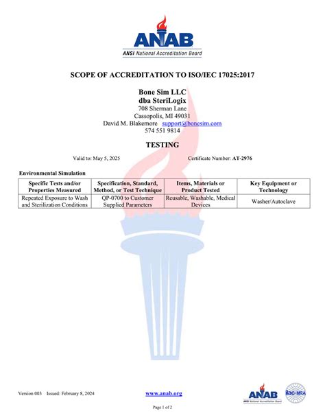 The Importance Of ISO 17025 Accreditation SteriLogix