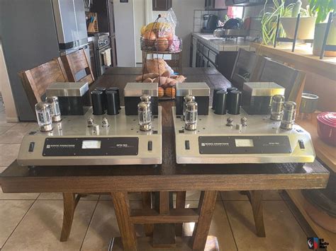 Sonic Frontiers Sfm160 Monoblocks And Octet Of Matching Winged C 6550s For Sale Uk Audio Mart