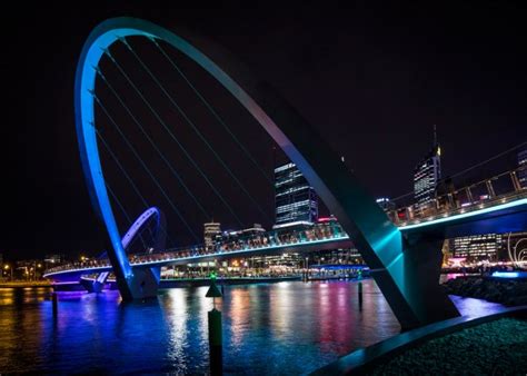 Arup Completes Meandering Bridge Across Perths Swan River