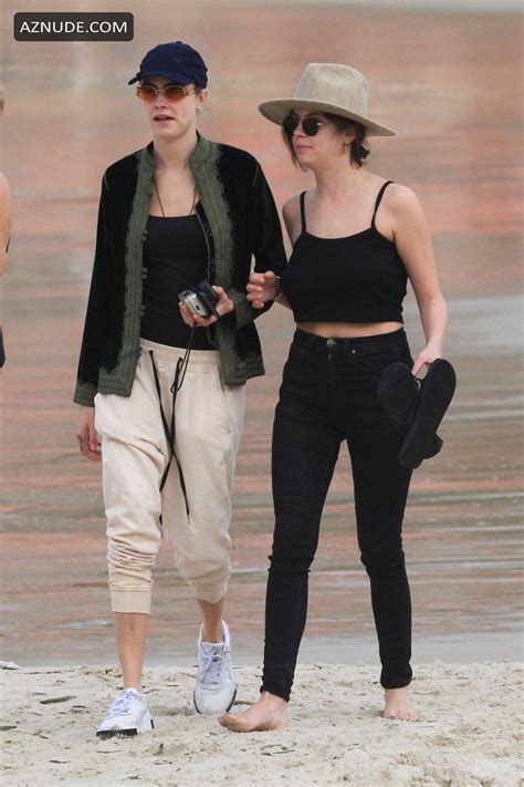 Cara Delevingne And Ashley Benson Visit The World Famous Copacabana