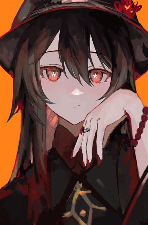 Lch Hu Tao Genshin Impact Genshin Impact Highres 1girl Bead