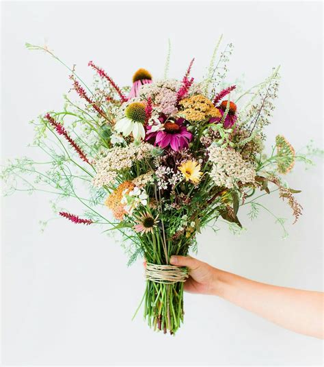 Beautiful Rustic Wildflower Wedding Bouquet Blumenstrauß Hochzeit