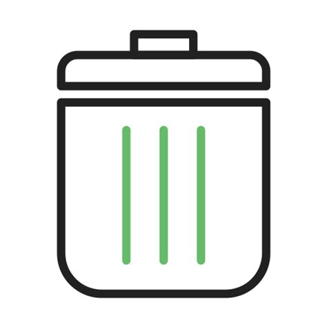 Delete Generic Outline Color Icon