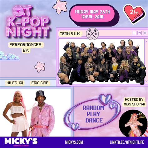 Qt K Pop Night May 26th 21 Tickets Qt Nightlife