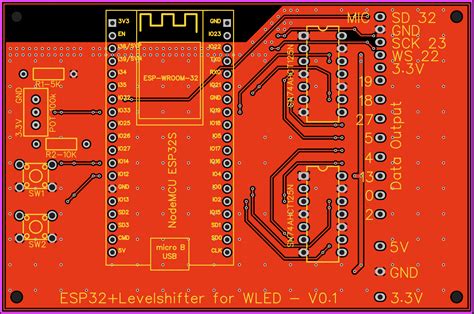 Review Request Esp32 Nodemcu Levelshifter Board With Additional