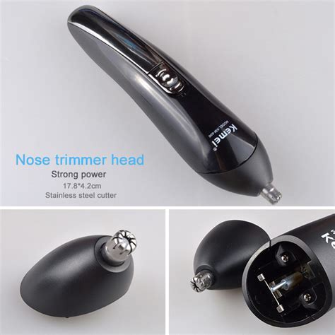 Kemei Km-600 Multifunctional Electric Hair Clipper Black