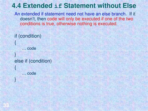 PPT Chapter Introduction To Control Statements Branching Statements PowerPoint