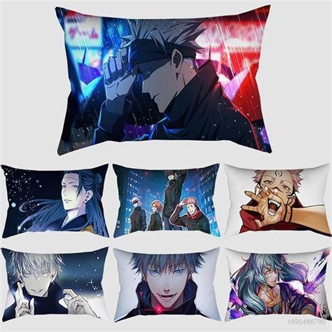 Jujutsu Kaisen Pillow Case Cushion Cover Itadori Yuuji Kugisaki Nobara