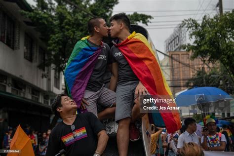 Filipinos Participate In The Annual Pride March On June 29 2019 In