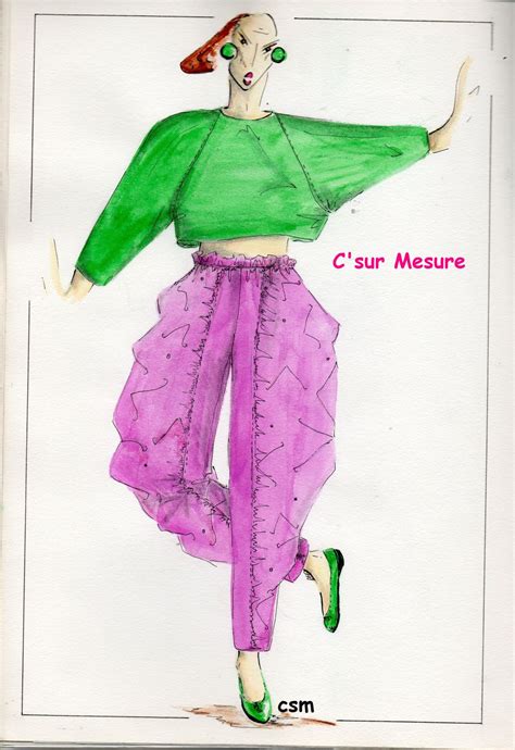 Diy Ensemble Pantalon Pressions Csur Mesure