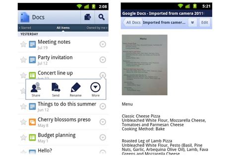 Google Docs Android App Update Adds Useful Web Clipboard Feature