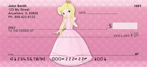 Girly Personal Checks Girly Checks