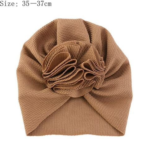 Gorro De Flores Para Bebé Turbante Infantil Envolturas Para La Cabeza