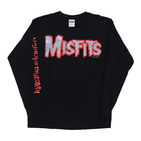 1999 Misfits Legacy Of Brutality Long Sleeve Shirt Wyco Vintage