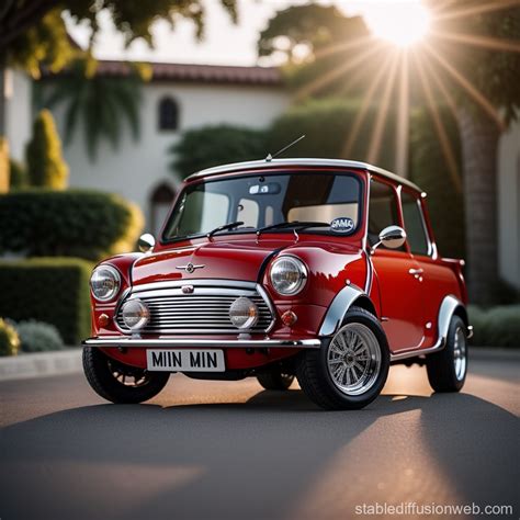 Austin Mini Six Wheeled Pickup Concept Stable Diffusion Online