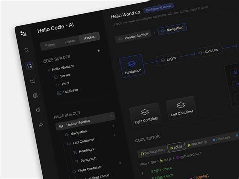 Hello Code Ai Code Transform By Benedicta Kristi On Dribbble