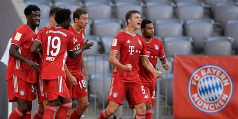 After Win Over Gladbach FC Bayern On Verge Of Title Defence