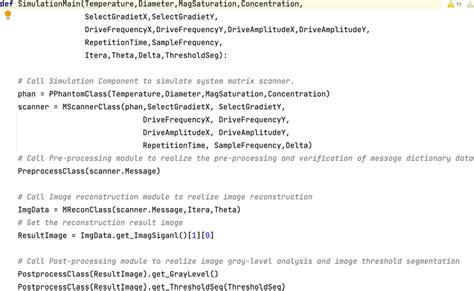 Example Code Of Calling Mpi Reconstruction Framework Module Functions