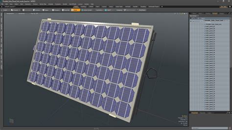 3d Portable Solar Panel Unit Turbosquid 2248506