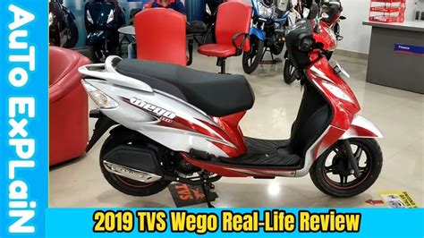 2019 Tvs Wego Real Life Review How Is It Youtube