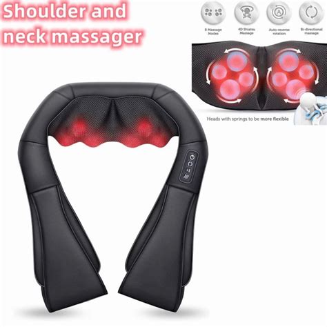 Full Body Automatic Massager Heated Electric Neck Shoulder Massager