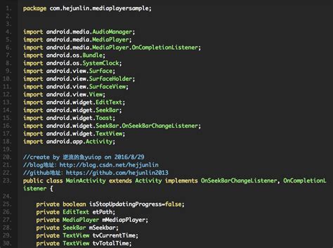 Android Multimedia框架总结（二）mediaplayer框架及播放网络视频案例 Csdn博客